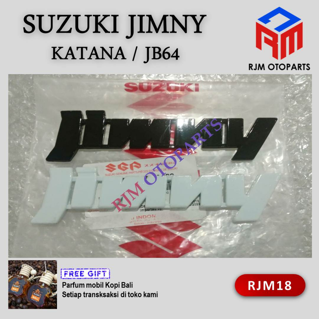 Jual Emblem Mobil Logo Suzuki Jimny Katana, Jimny JB64 RJM18 | Shopee Indonesia