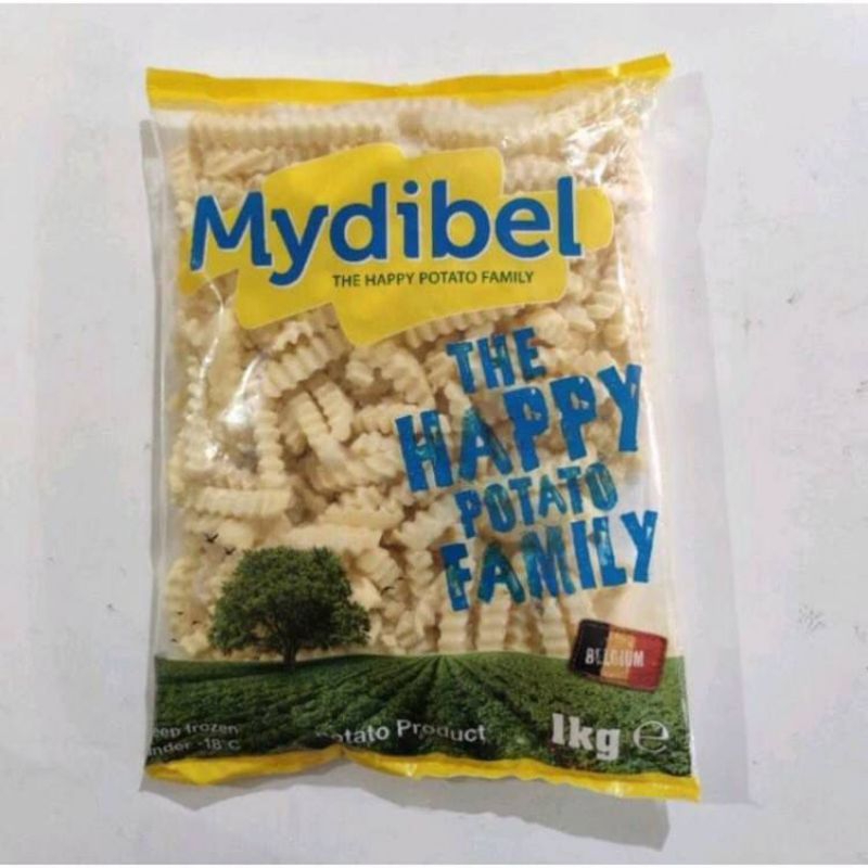 Jual Mydibel Kentang Crinkle kentang goreng kentang enak kentang hotel ...