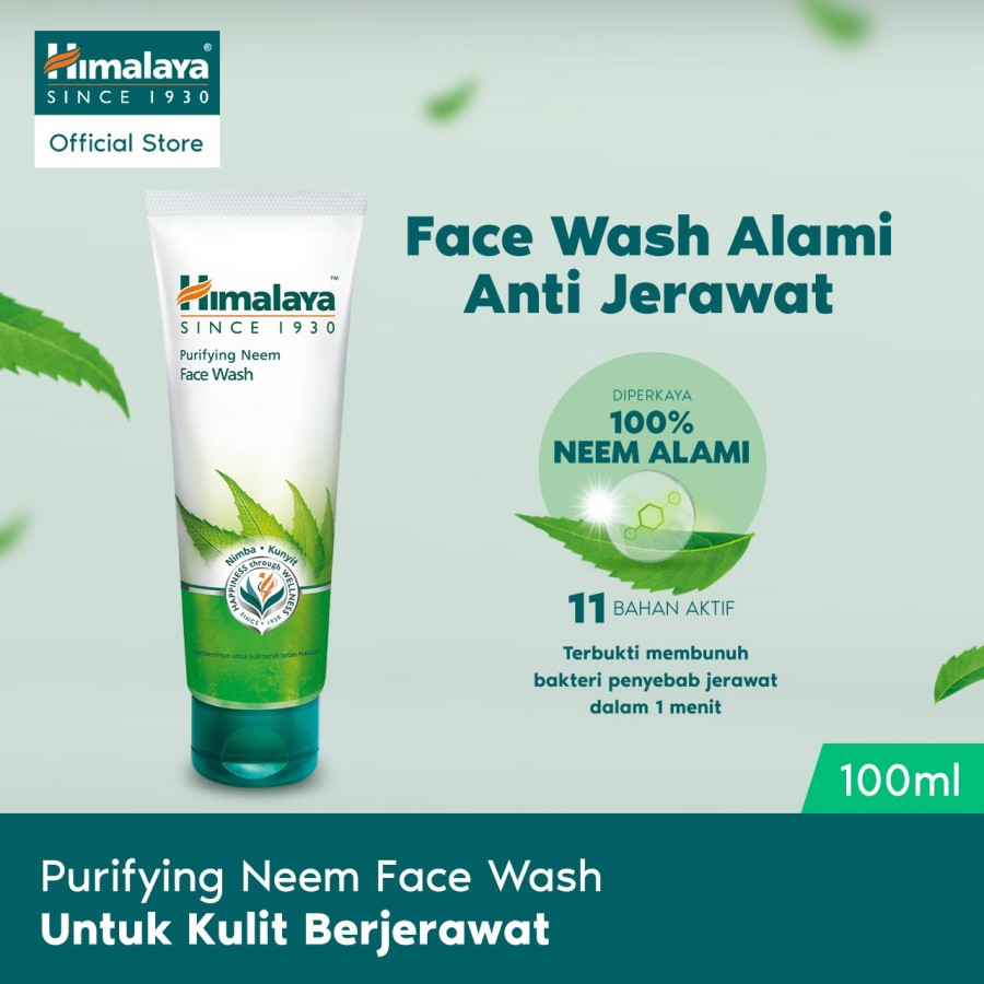 Jual (EXP SEP 25) Himalaya Purifying Neem Face Wash 100ml 50ml Sabun ...