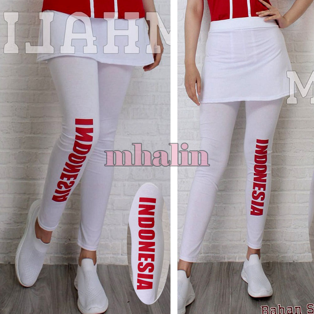 Jual Legging Rok Sport Logo INDONESIA - Rok Celana SEnam Wanita ...