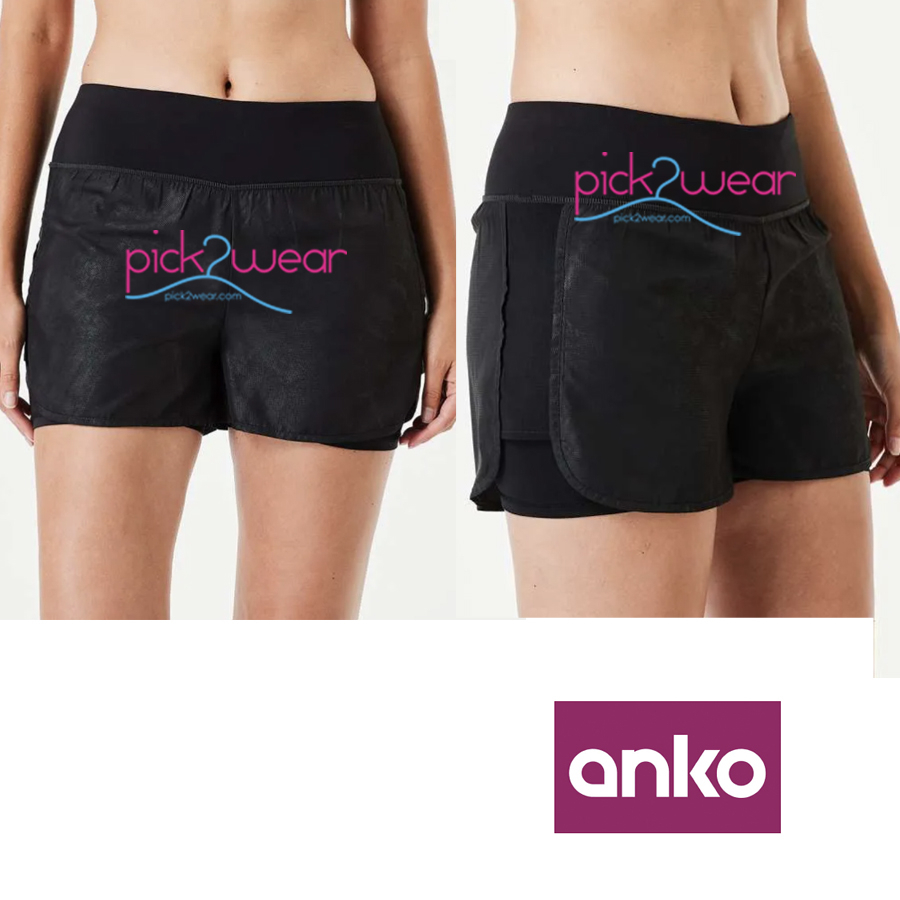 Jual Anko Biker Running Fitness Shorts Inner 2 in 1 Celana Pendek ...