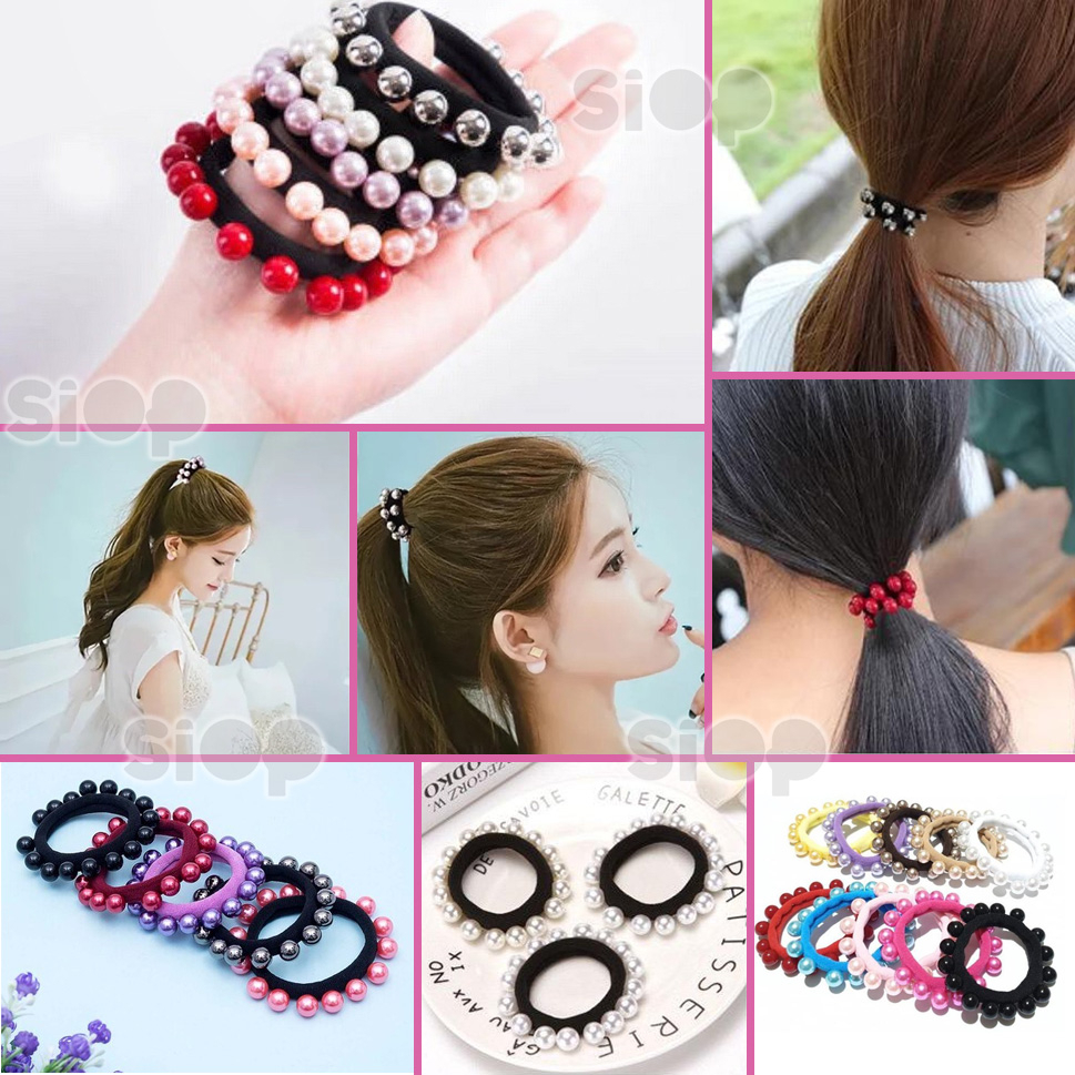 Jual IKAT RAMBUT MODEL [n01] Kuncir Rambut | Shopee Indonesia