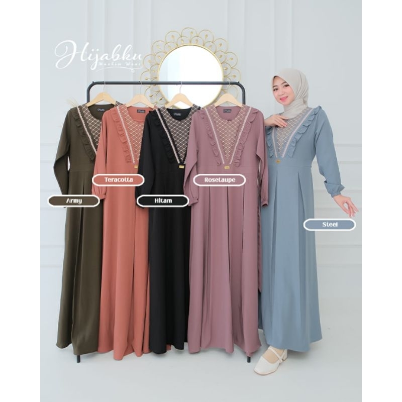 Jual SELLA DRESS SERIES 2 BY HIJABKU//MODEL TERBARU BEST SELLER ...