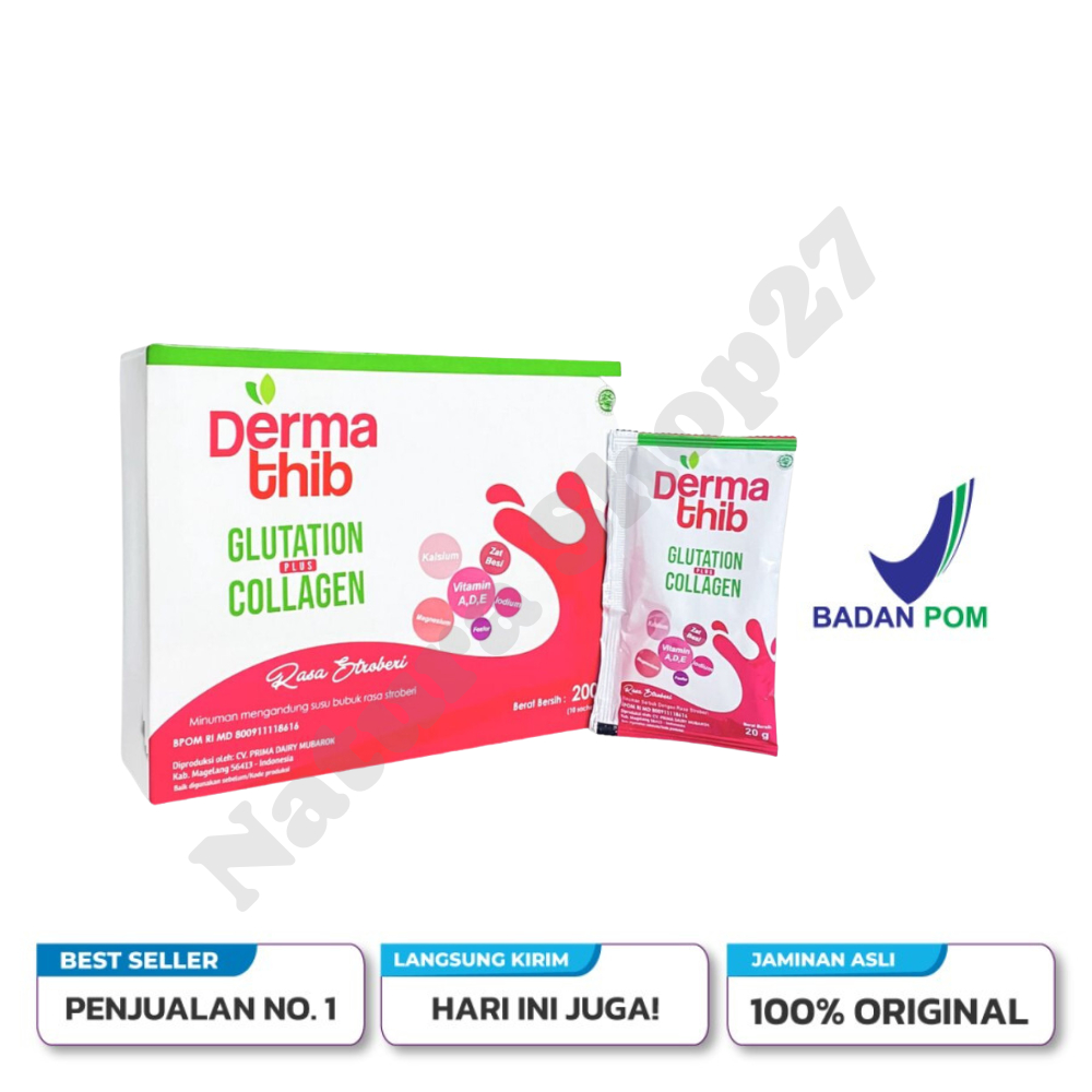 Jual Minuman Collagen Anti Aging DERMATHIB Glutation Plus Kolagen ...