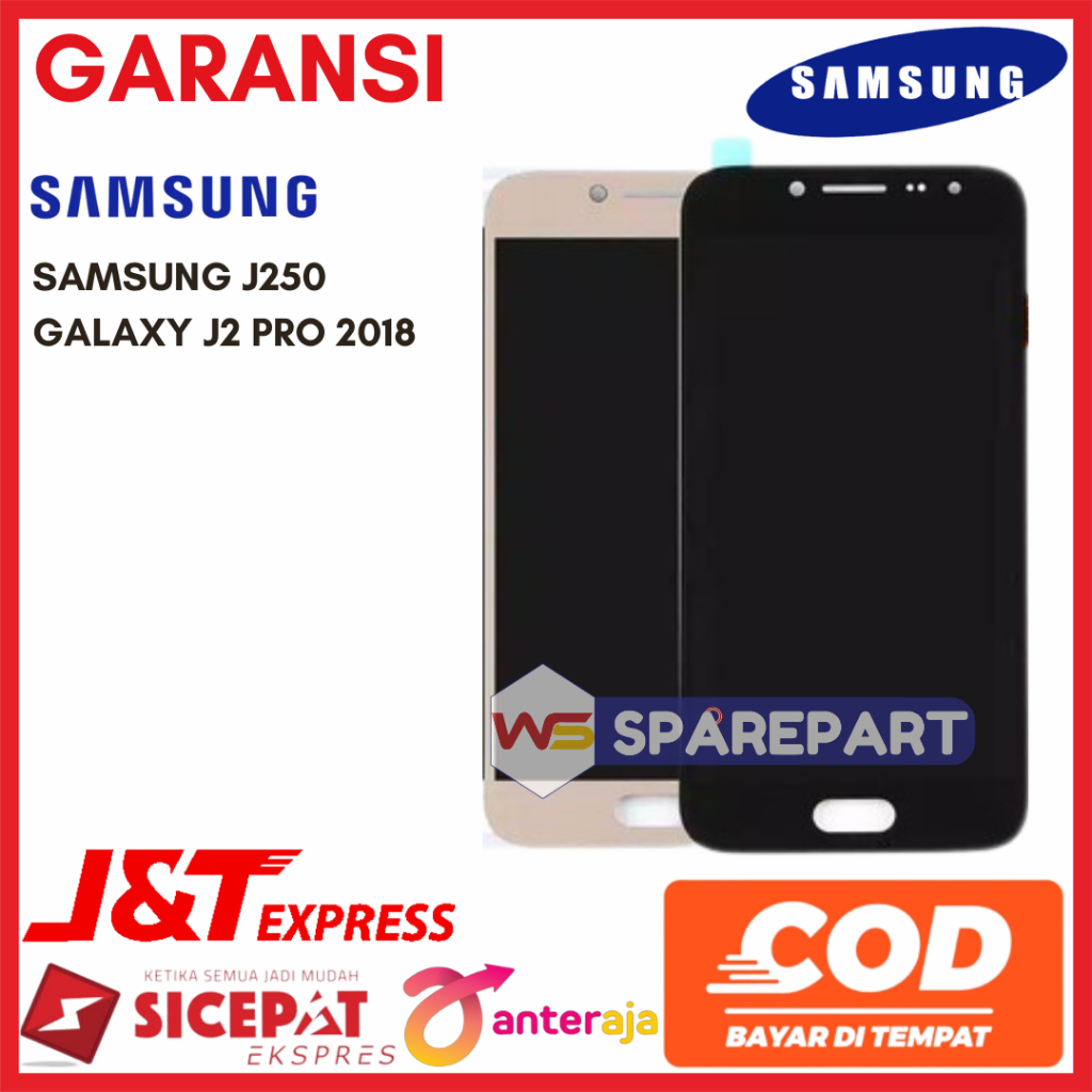 Jual LCD SAMSUNG J250 - (GALAXY J2 PRO 2018) - ORIGINAL FULLSET ...