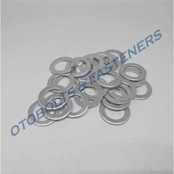 Jual [PAKET 25PCS] Ring Oli Aluminium M16 / Ring Alumunium M16 | Shopee ...