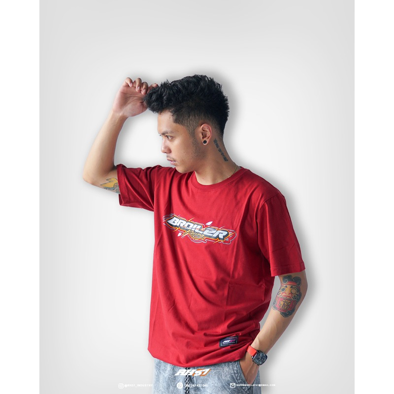 Jual TSHIRT RH57 TEAM // BROILER RACING INDONESIA (logo) | Shopee Indonesia