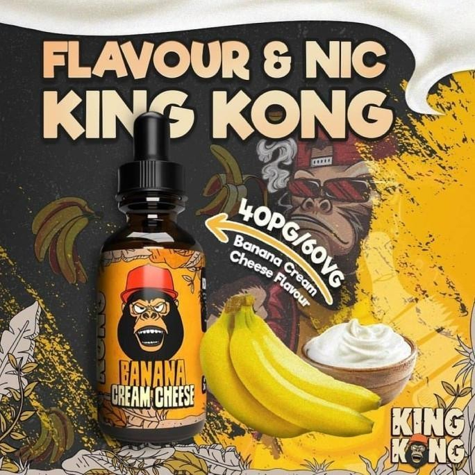 Jual LIQUID KING KONG V1 BANANA CREAM CHEESE 60ML | Shopee Indonesia