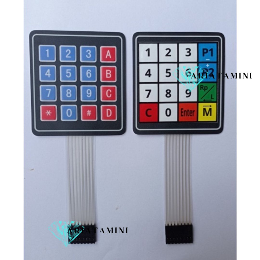 Jual (COD) Keypad Arduino 4x4 Keypad Pertamini Pom Mini / Tombol Kipet ...