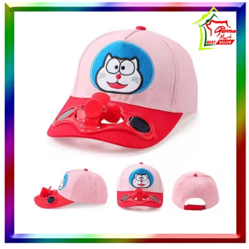 Jual GMW-Topi Kipas Angin Anak Karakter Outdoor BARANG NEW | Shopee ...