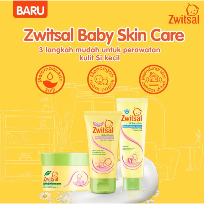 Jual Zwitsal Baby Cream 50 g / 100 ml | Shopee Indonesia