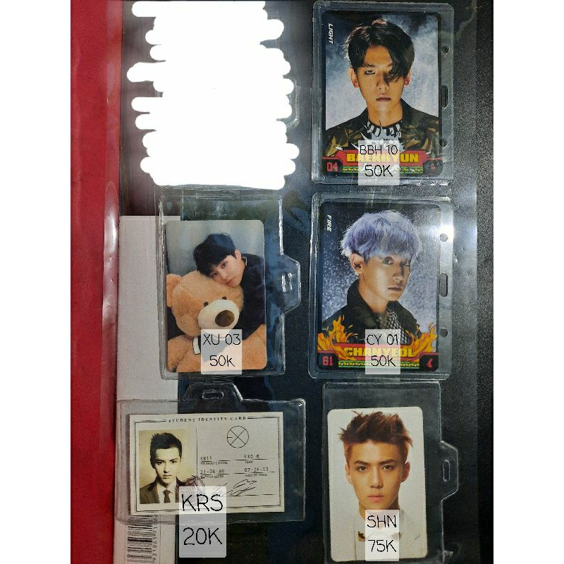 Jual photocard official EXO | Shopee Indonesia