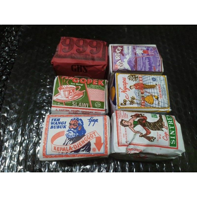 Jual teh racik solo khas wedangan isi 6(999 sintren nyapu gardoe gopek ...