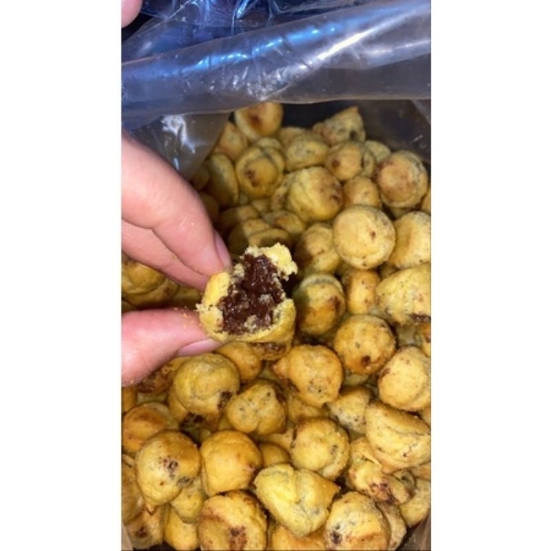 Jual SOES MAKANAN VIRAL KEMASAN POUCH soes 100grm | Shopee Indonesia