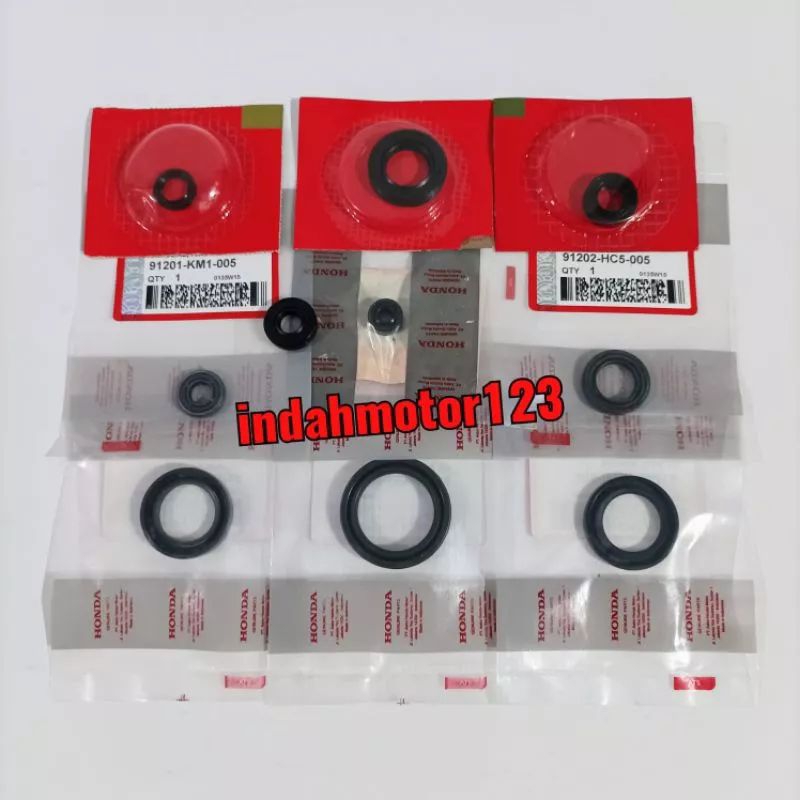 Jual seal sil mesin komplit honda NSR kruk as gir selah operan stut rpm water pump balancer oil ...