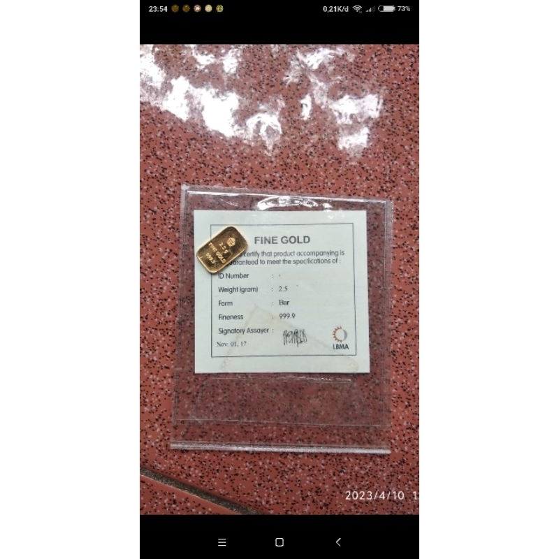 Jual Emas Murni Logam Mulia 2,5 gram | Shopee Indonesia