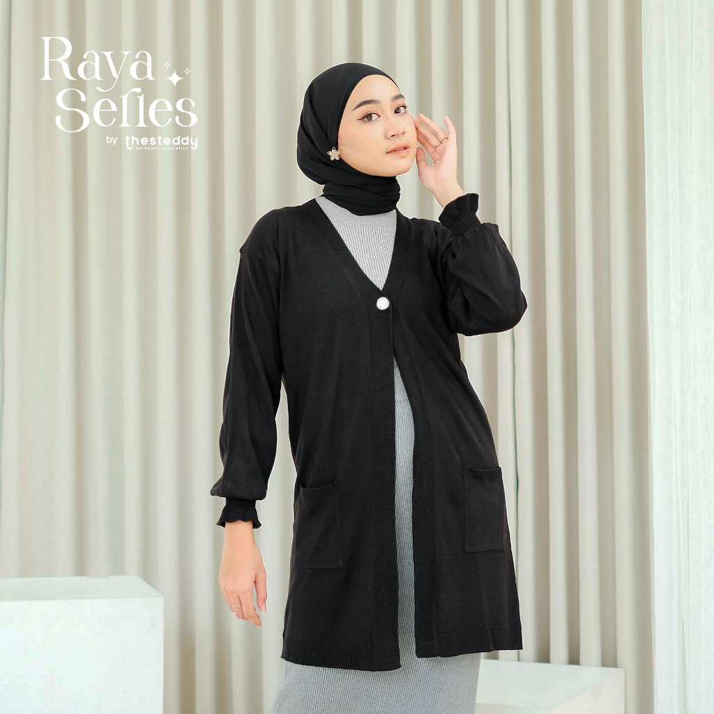 Jual Thesteddy Raina Cardigan (Raya Collection, Cardigan Panjang) | Shopee Indonesia
