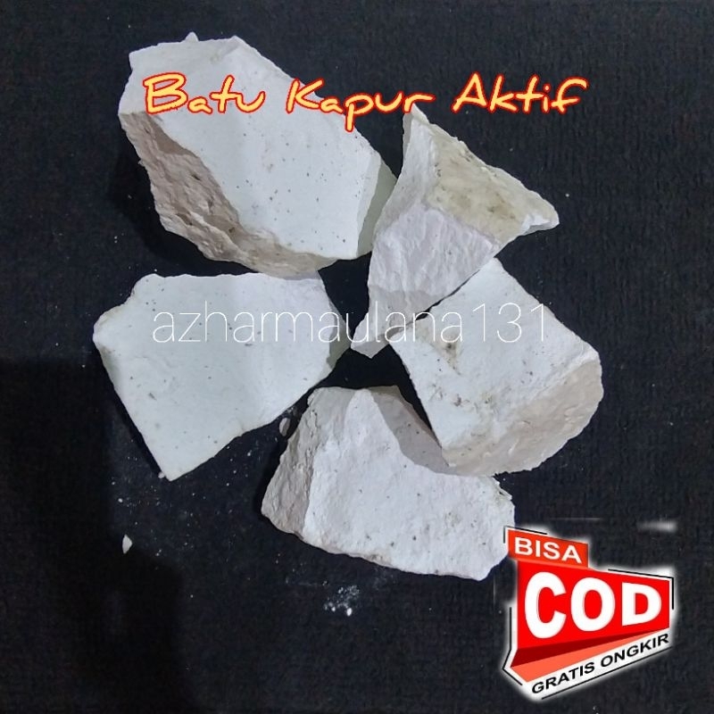 Jual [C O D] BATU KAPUR AKTIF/BONGKAHAN /GAMPING 1KG PENJERNIH AIR ...