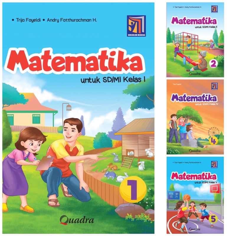 Jual BUKU MATEMATIKA UNTUK SD/MI KURIKULUM MERDEKA QUADRA | Shopee Indonesia