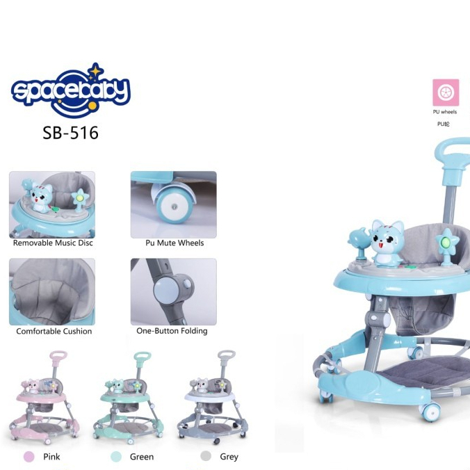 Jual BABY WALKER SB-516// SPACEBABY BABY WALKER SB 516 | Shopee Indonesia