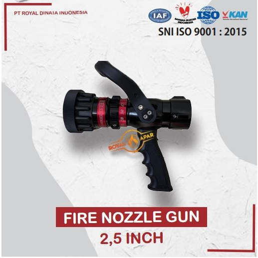 Jual Fire Nozzle Gun 2.5 Inch / Pistol Grip Pemadam 2.5" NHT Machino ...