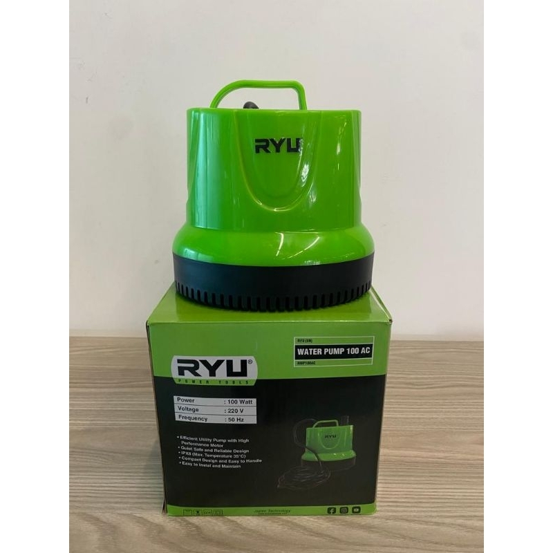 Jual Ryu Mesin Pompa Celup RWP 100 AC Water Pump RWP100 AC Kolam Ikan ...
