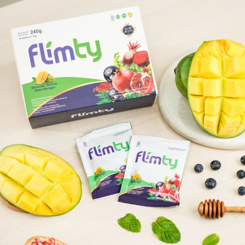 Jual Flimty Ecer Sachet diet detox minuman fiber pelangsing alami ...
