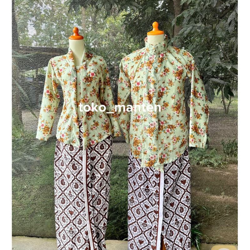 Jual SURJAN KEMBANG BATU / SURJAN KEMBANG COUPLE / KEBAYA KEMBANG BATU ...