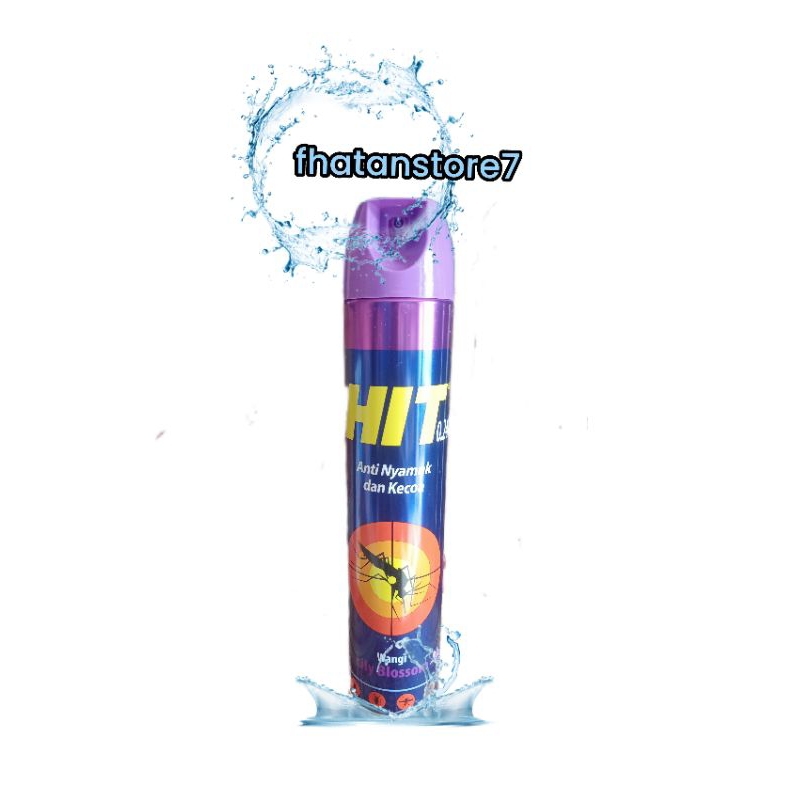 Jual Hit Aerosol Anti Nyamuk dan Kecoa | Hit Semprot Lily Blossom 600 ...