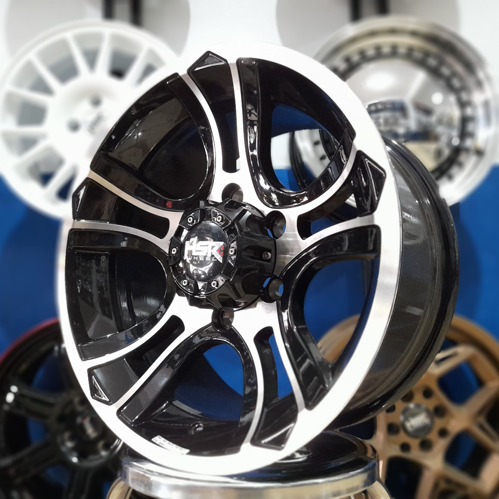 Jual velg mobil strada, hillux ring 16 lebar 8 pcd 6x139,7 hsr peak r16 ...