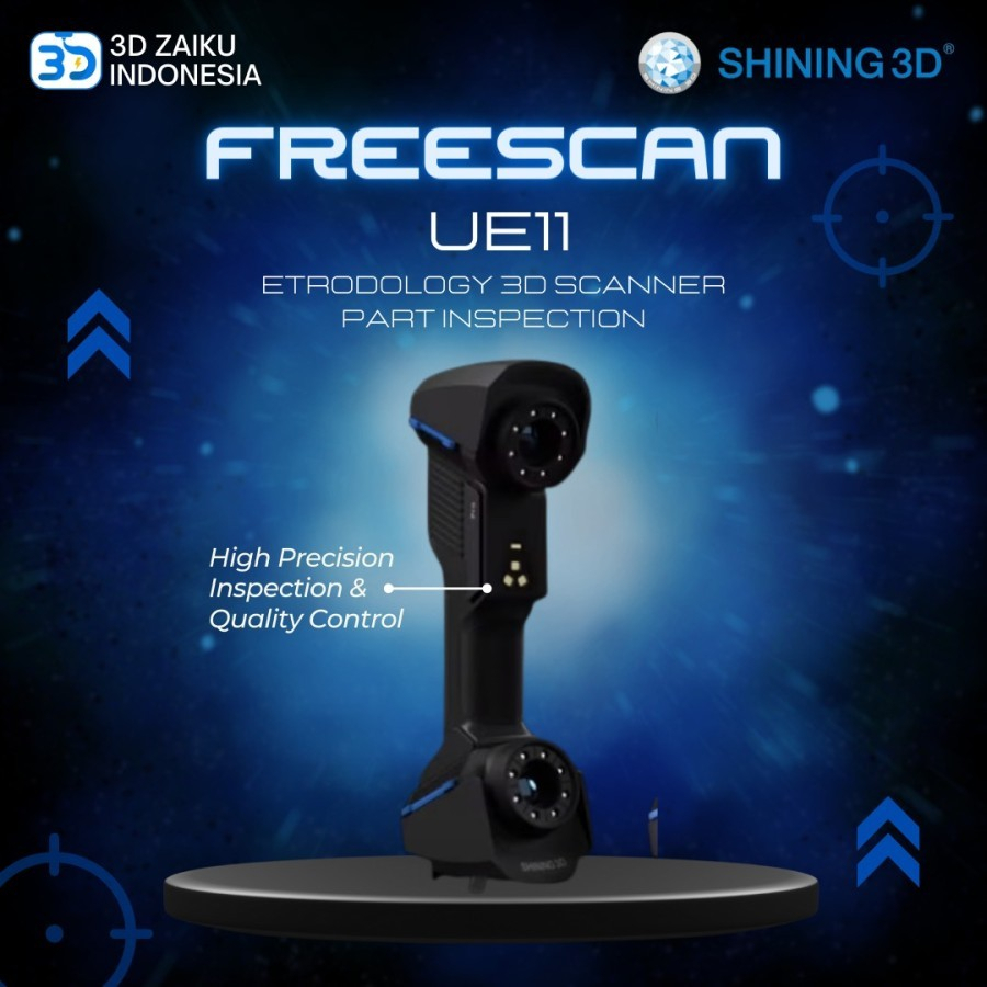 Jual Shining 3D Freescan UE7 UE11 Metrodology 3D Scanner Part ...