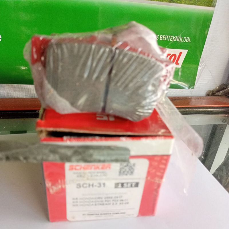 Jual Brake pad kampas rem BLK CRV 02-17 Civic FD. Stream 2.0. Schenker SCH31 SCH-31 1set ...