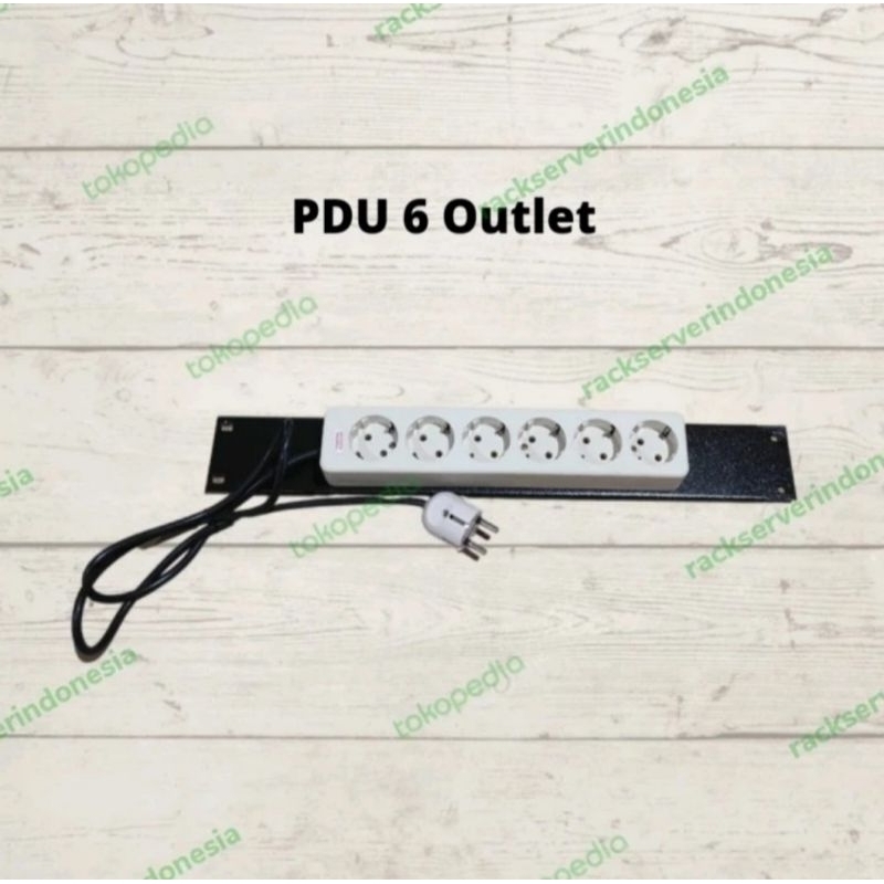 Jual PDU 6 outlet Lokal SNI / Colokan 6 Lubang | Shopee Indonesia