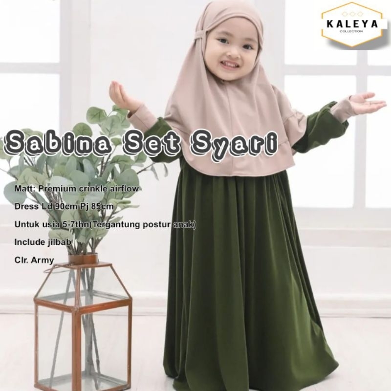 Jual Sabina set kids by Kaleya | Shopee Indonesia