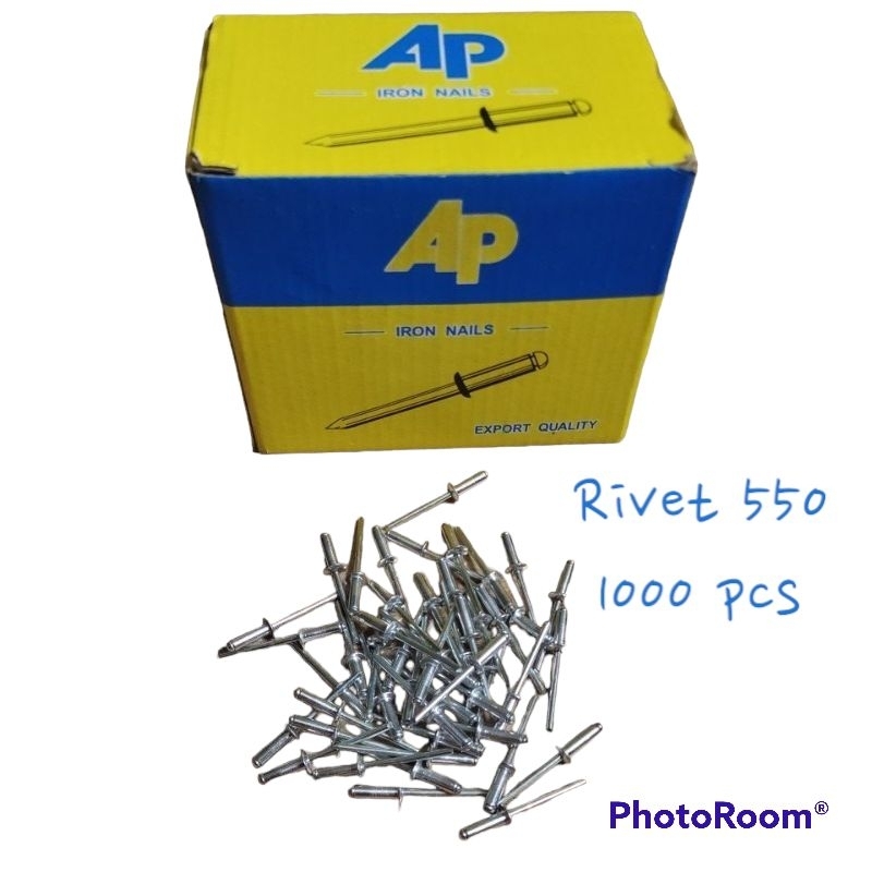 Jual AP PAKU RIVET #540 #675 PAKU RIVET 4mm x 11 mm | Shopee Indonesia