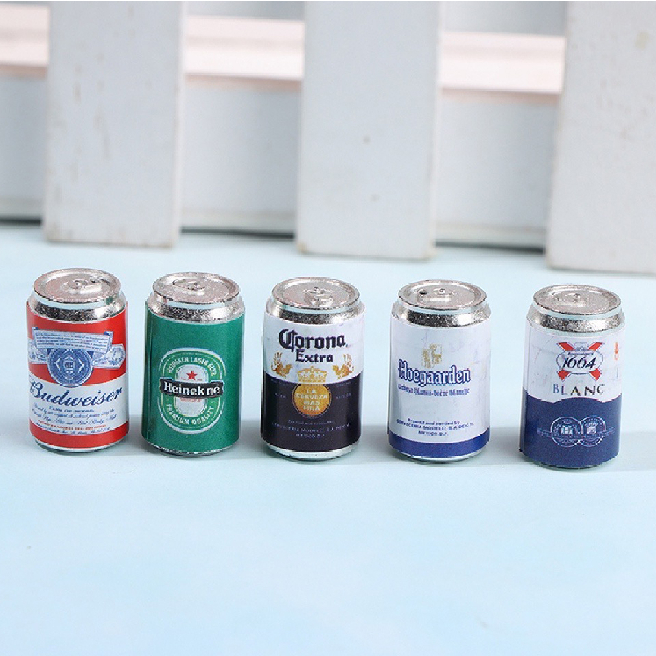 Jual Miniatur Bir Kaleng Skala 1:12 - Miniature Beer Can | Shopee Indonesia