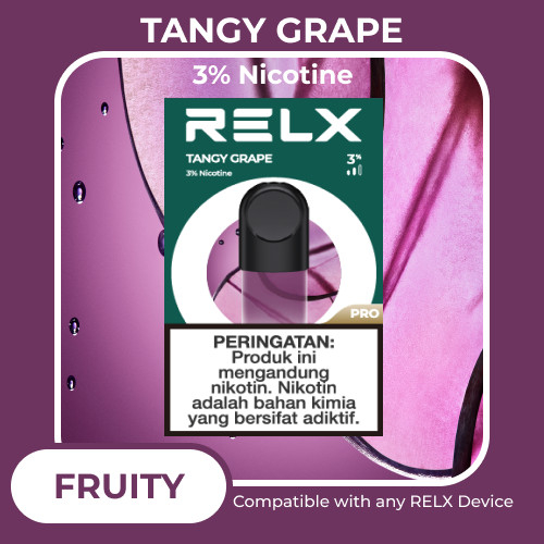 Jual RELX Pod Pro - Tangy Grape (Isi 1 Pod) | Shopee Indonesia