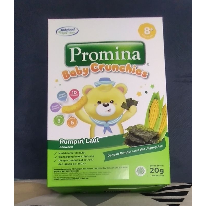 Jual Promina Baby Crunchies Rumput Laut | Shopee Indonesia