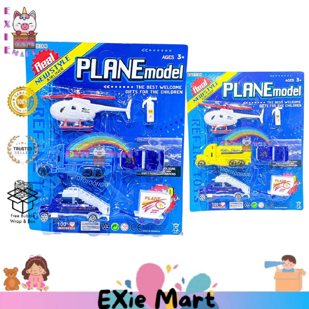 Jual MAINAN ANAK HELICOPTER PLANE MOBIL TRUK MINI - REAL PLANE MODEL ...