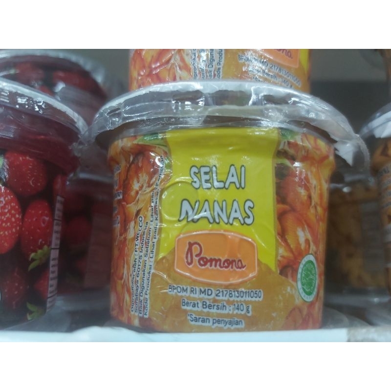 Jual Selai Roti Pomana 140 gr Coklat/Blueberry/Strawberry/Kacang/Nanas ...