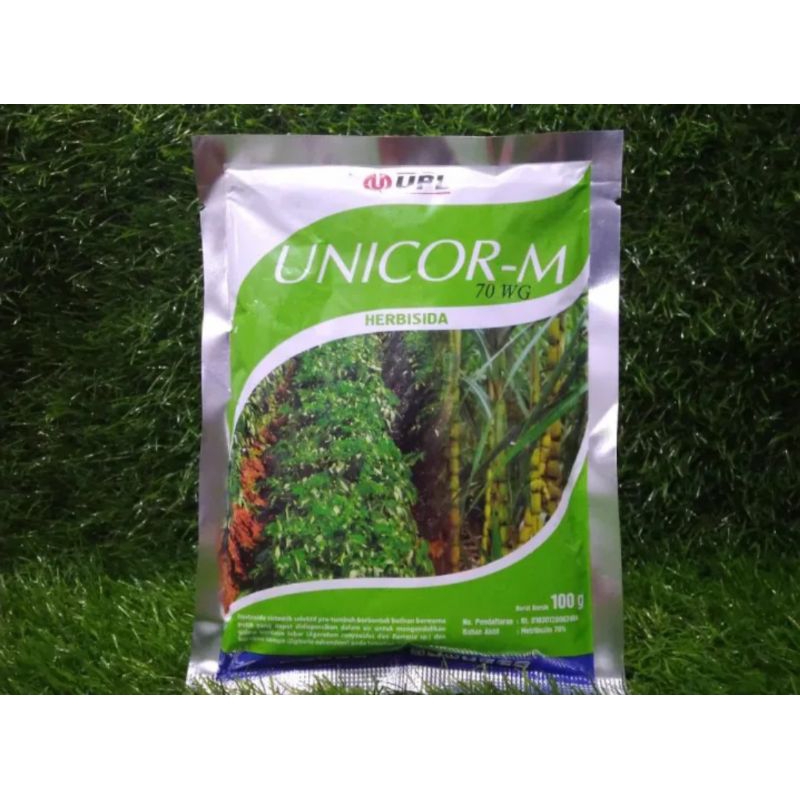 Jual UNICOR 100GR herbisida selektif metribuzin 70WG granul | Shopee Indonesia