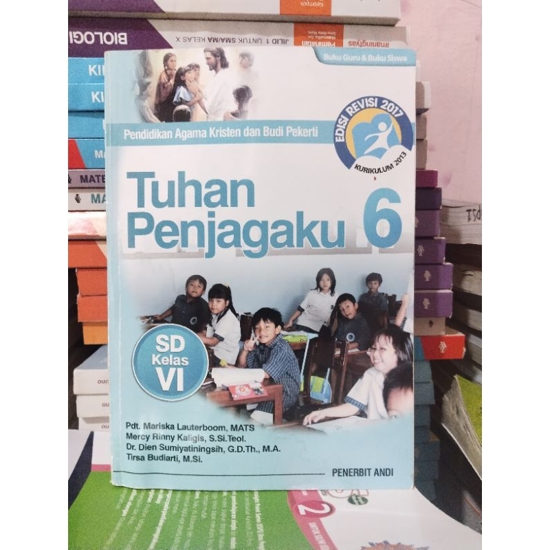 Jual BUKU AGAMA KRISTEN PROTESTAN/TUHAN PENJAGAKU KELAS 6/VI SD BY ANDI ...