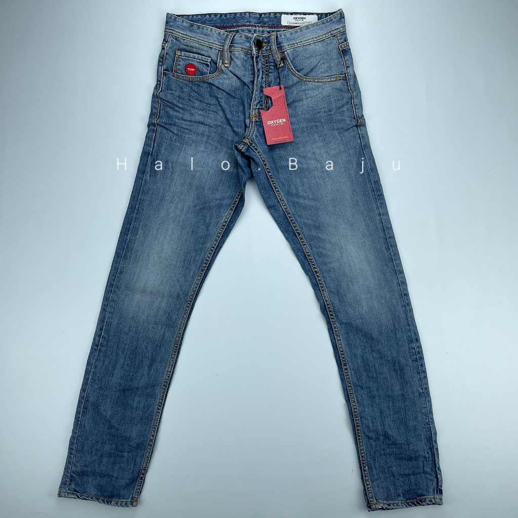 Jual OXYGEN DENIM (706-311031) Celana Oxygen Slim Fit - Core Continuous ...