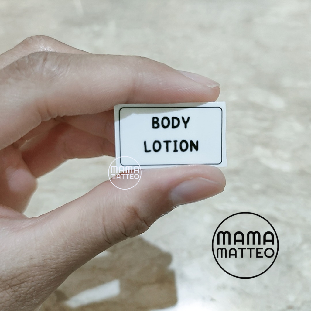 Jual STICKER BENING Untuk Botol Pouch Travel Refill Kosong Isi Ulang ...