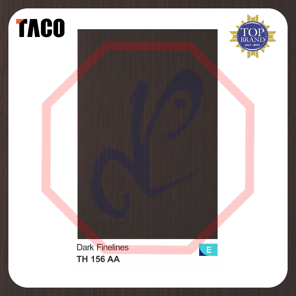 Jual TACO HPL WOODGRAIN SHEET DARK FINELINES TH 156 AA Pelapis Triplek ...