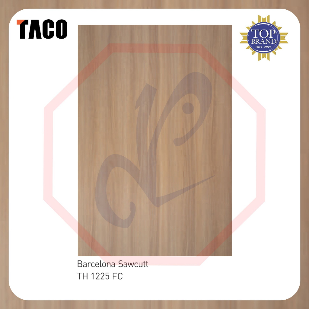 Jual TACO HPL WOODGRAIN SHEET BARCELNA SAWCUTT TH 1255 FC Pelapis ...