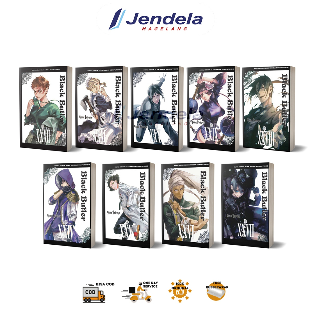 Jual Komik Black Butler Volume 20-34 (Lengkap) | Shopee Indonesia