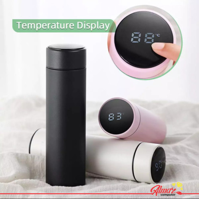 Jual SMART TUMBLER 500ML TEMPERATURE DIGITAL LED DISPLAY Termos Suhu ...