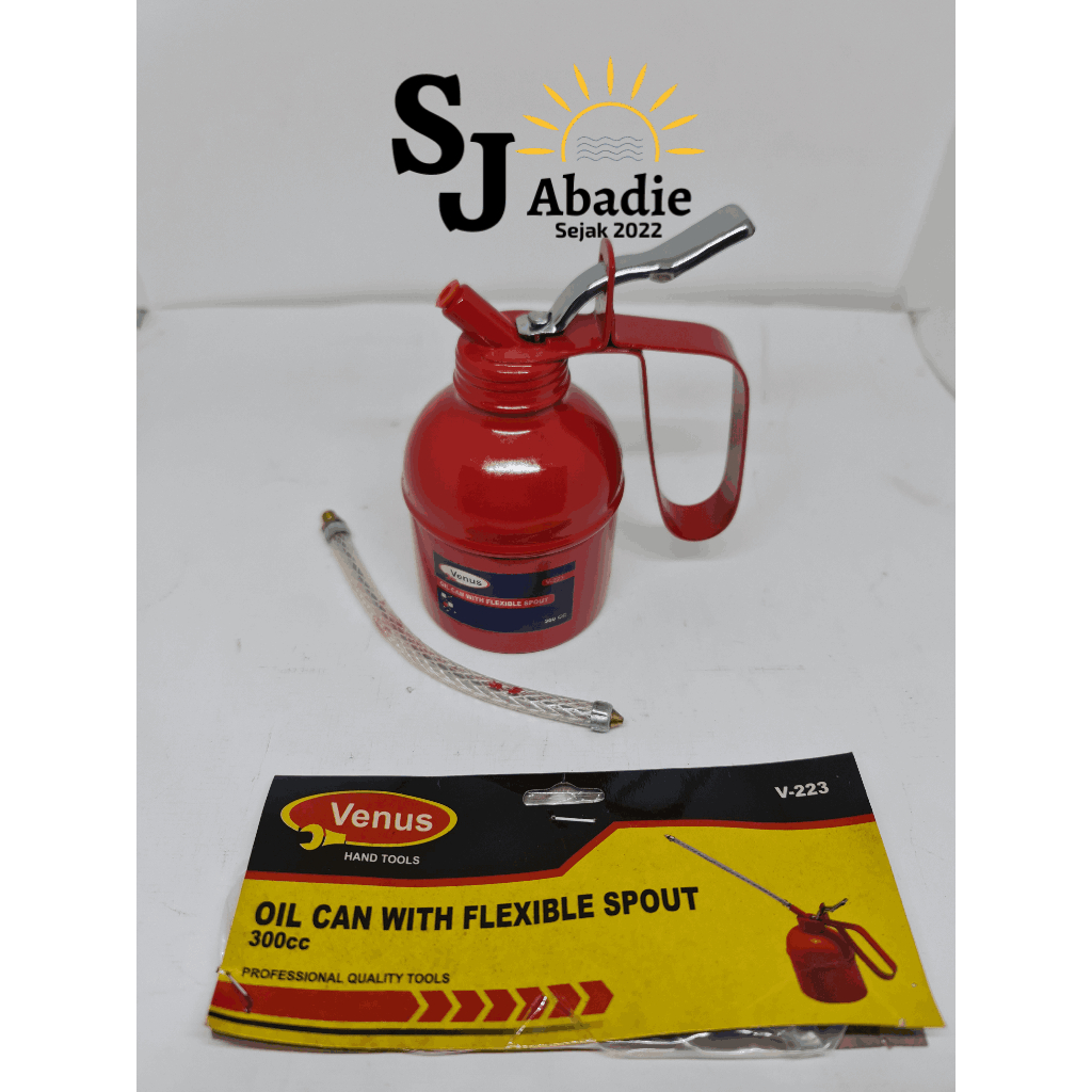 Jual (1 PCS) Oil Can Kaleng Botol Semprotan Isi Oli Tabung Oli VENUS ...