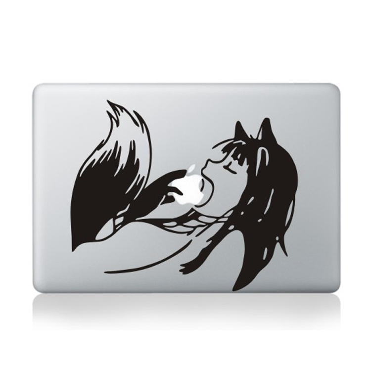 Jual Stiker Ookami to Koushinryou - Spice and Wolf - Holo Eating Apple ...
